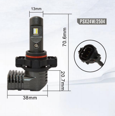 Fortek Electronics | P10 PSX24W LED Headlight Bulbs