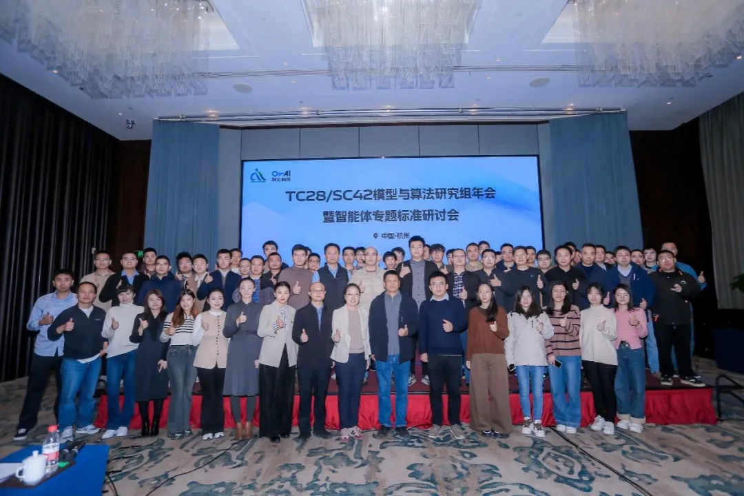 TC28/SC42模型与算法组年会暨智能体专题研讨会在杭州顺利召开