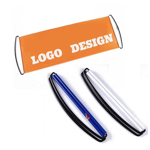 Braving Promo | Handheld Portable Rollable Banner
