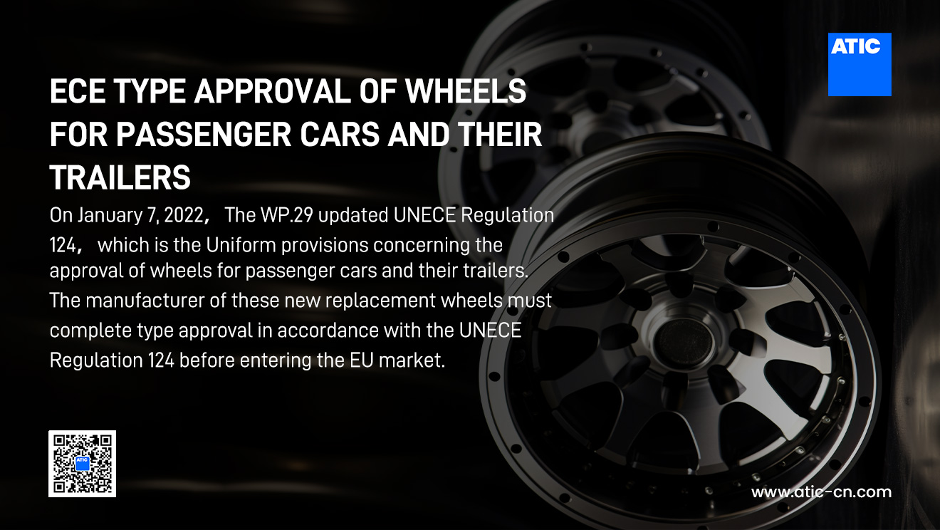 ECE TYPE APPROVAL OF WHEELS FOR PASSENGER CARS AND THEIR TRAILERS