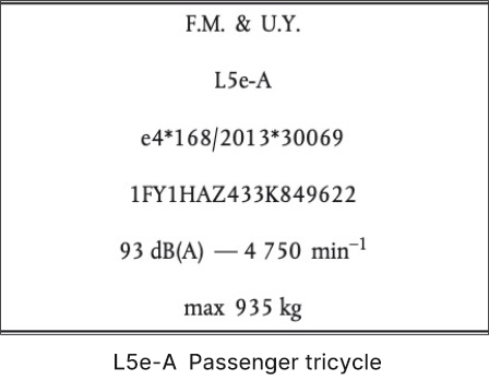 European Motorcycle Type Approval