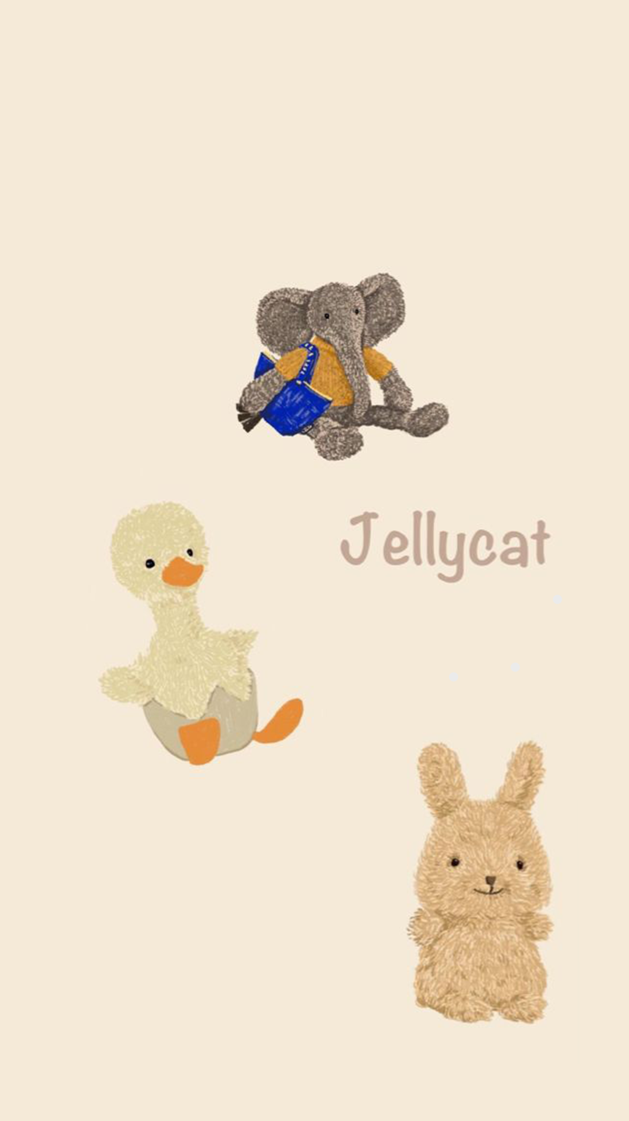 【JELLYCAT】 手机壁纸