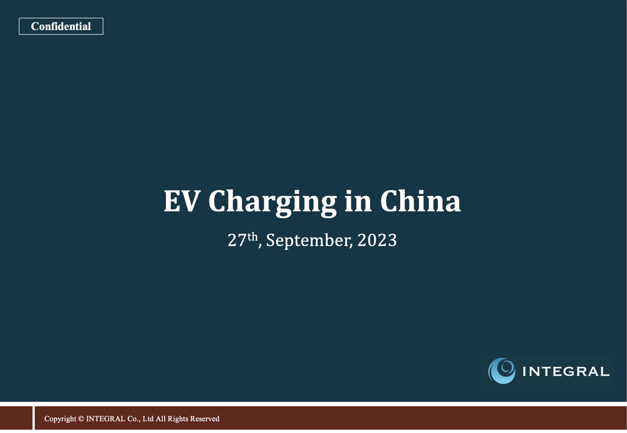 EV Charging in China