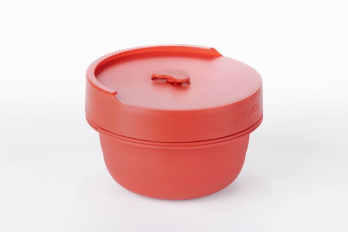 Overall | beanto - Beanto Collapsible 2-in-1 Bowl (12oz + 34oz) - Sunset Coral