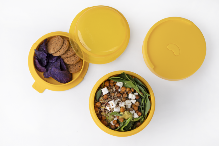 Overall | beanto - Beanto Collapsible 2-in-1 Bowl (12oz + 34oz) - Sunshine Yellow