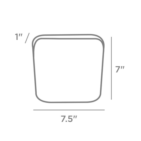 Stasher - Sandwich: Rose Quartz-15 oz