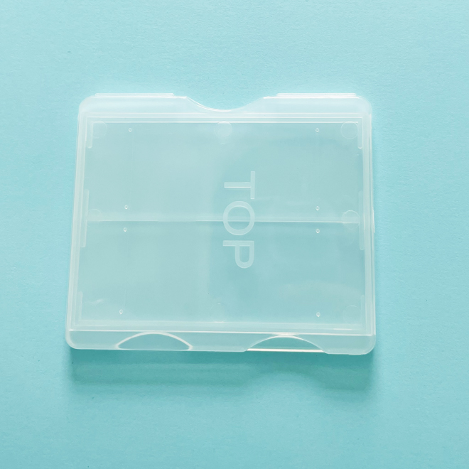 BOENMED® Slide Mailer BOX, with Hinged Flip Top Lid, 2 Slide Capacity