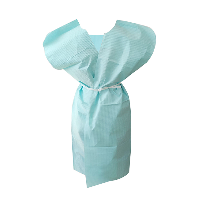BOENMED® Disposable Exam Gowns, Tissue/Poly/Tissue