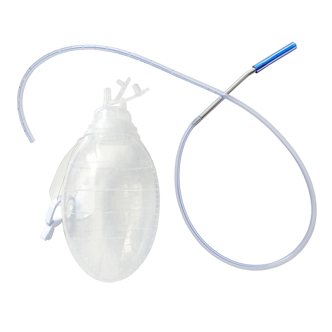 BOENMED® Silicone Perforated Round Drain Set, Wound Suction Sets