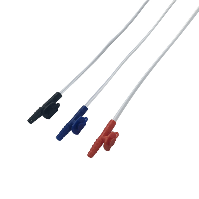 BOENMED® Suction Catheter, With Thumb Control Valve, Whistle Tip