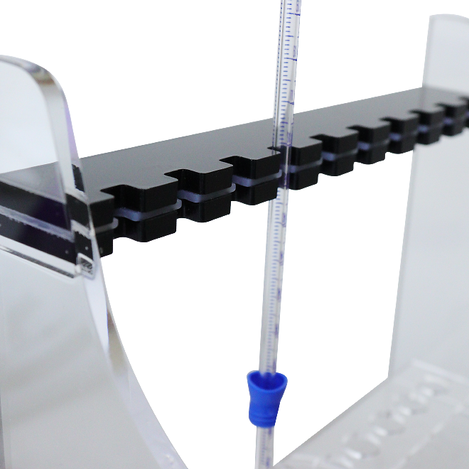 BOENMED® ESR Rack For Westergren Pipette, Accommodates up to 10 pipettes