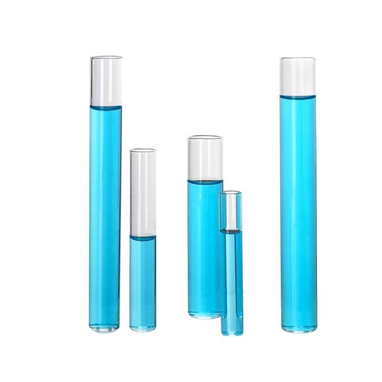 BOENMED® Glass Test Tube With Flat Bottom