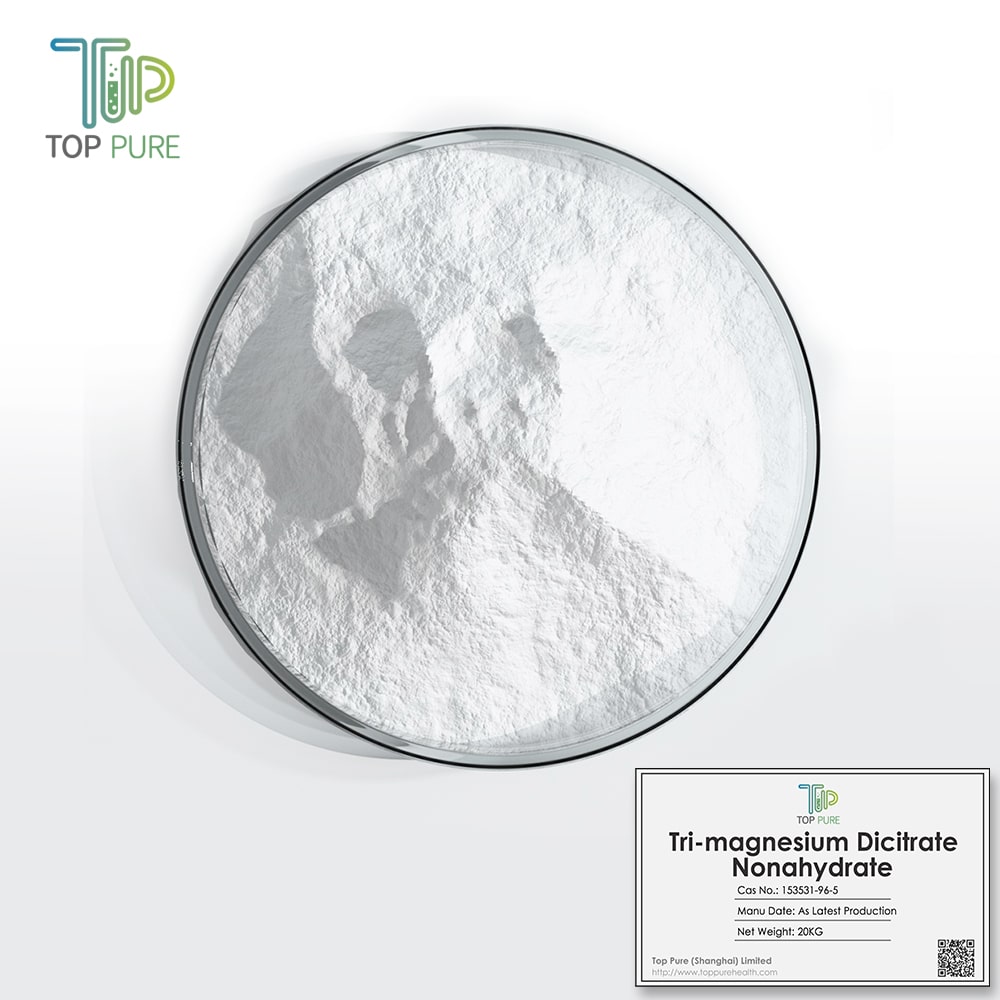 TopPure Health | Plant extract | Tri-magnesium Dicitrate Nonahydrate