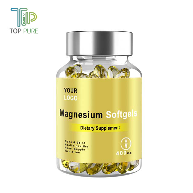 TopPure Health | Plant extract | Magnesium Softgels