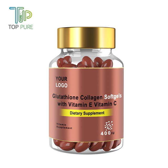 TopPure Health | Plant extract | Glutathione Collagen Softgels with ...
