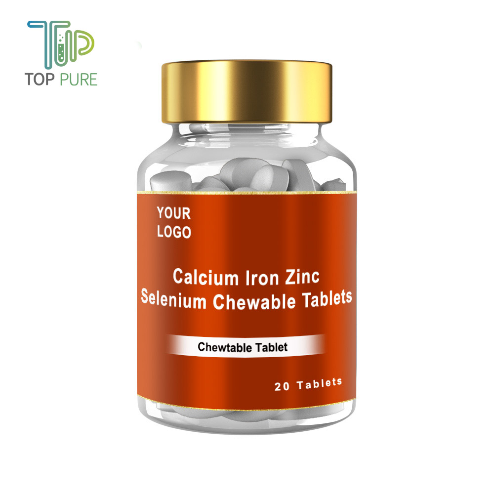 TopPure Health | Plant extract | Calcium Iron Zinc Selenium Chewable ...