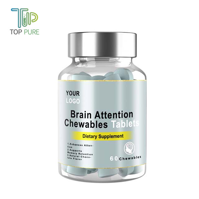 TopPure Health | Plant extract | Brain Attention Chewables Tablets