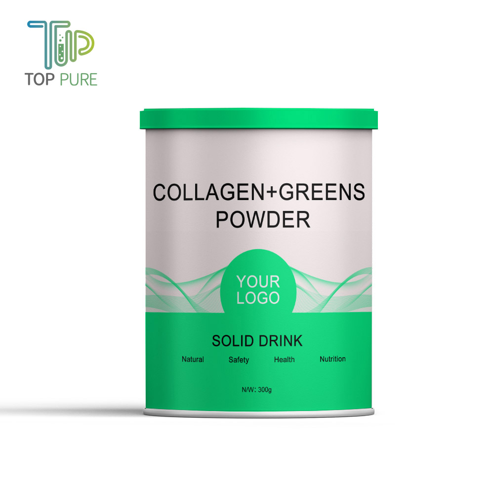 TopPure Health | Plant extract | Collagen+Greens Powder