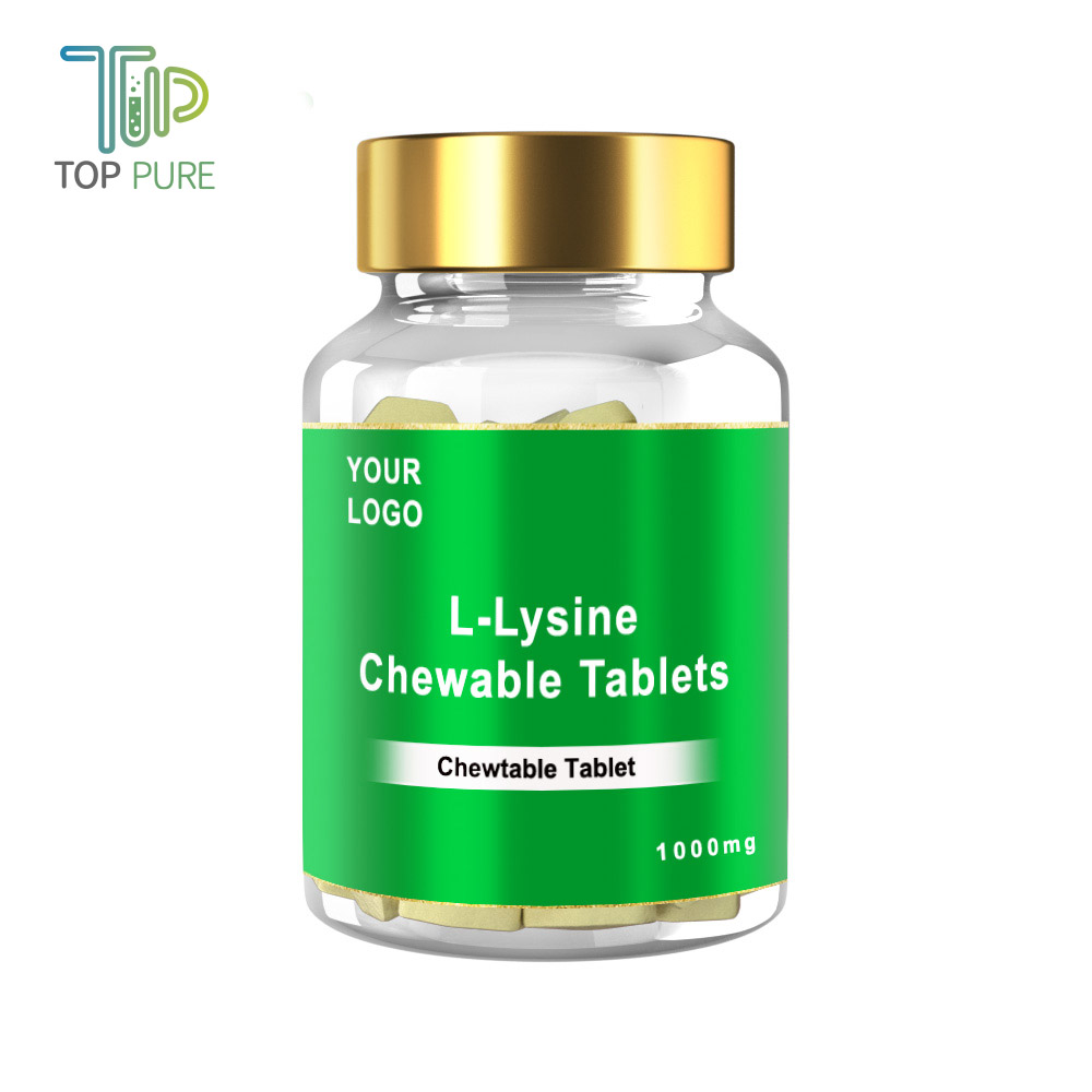 TopPure Health | Plant extract | L-Lysine Chewable Tablets