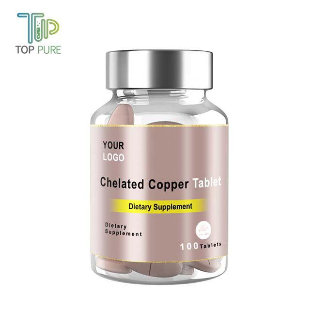 TopPure Health | Plant extract | Chelated Copper Tablets