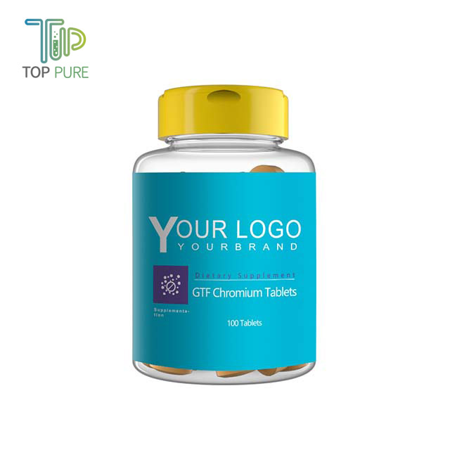 TopPure Health | Plant extract | GTF Chromium Tablets