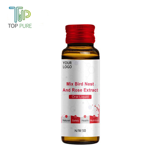 TopPure Health | Plant extract | Mix Bird Nest And Rose Extract Drink