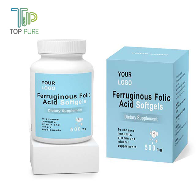 TopPure Health | Plant extract | Ferruginous Folic Acid Softgels