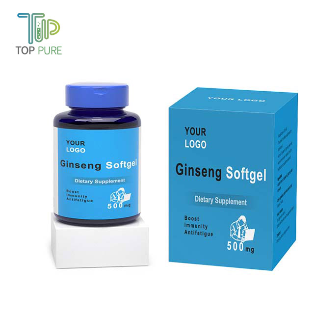 TopPure Health | Plant extract | Ginseng Softgels