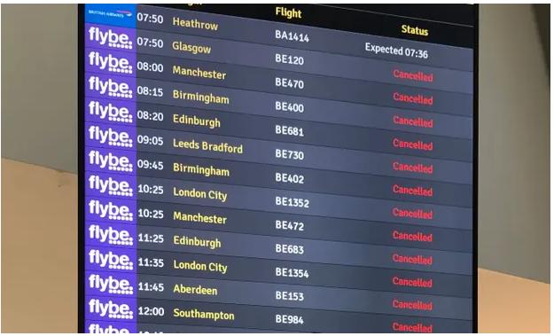 国际航空研究院 | 疫情中倒下的第一家航空公司——Flybe破产原因初探